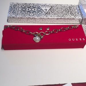 Guess | Jewelry | Guess New Gold Chain Charms Bracelet Earrings | Poshmark
